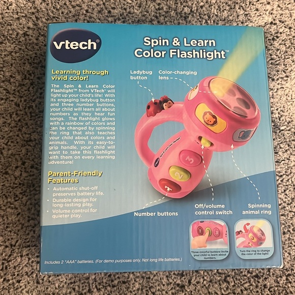 vtech | Toys | Vtech Spin And Learn Color Flashlight | Poshmark